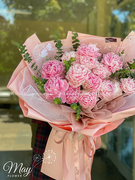 Peony pink - Hoa mẫu đơn - Cửa hàng hoa tươi May Flower