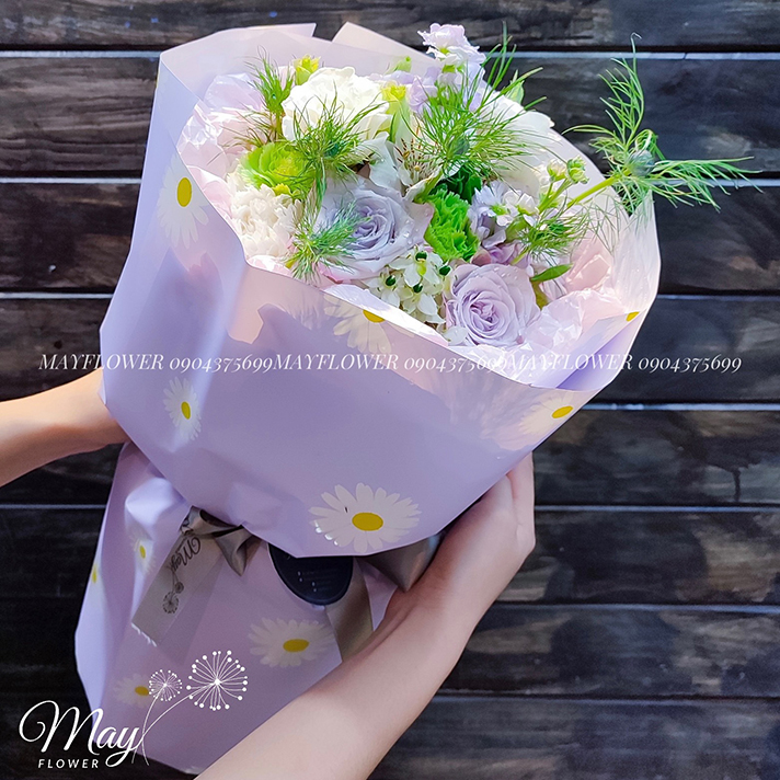 Hồng manta mix - Cửa hàng hoa tươi May Flower.