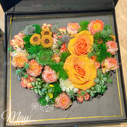 Hộp Hoa Rực Rỡ - Cửa hàng hoa tươi May Flower